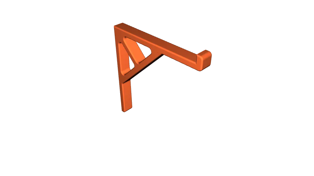 Easy-Peasy Shelf Bracket with Drill Template by Webbez | Download free ...