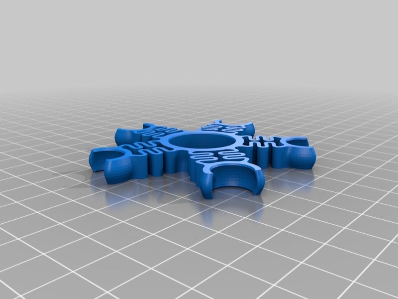 Flexi Fidget Hand Spinner by 87squirrels | Download free STL model ...