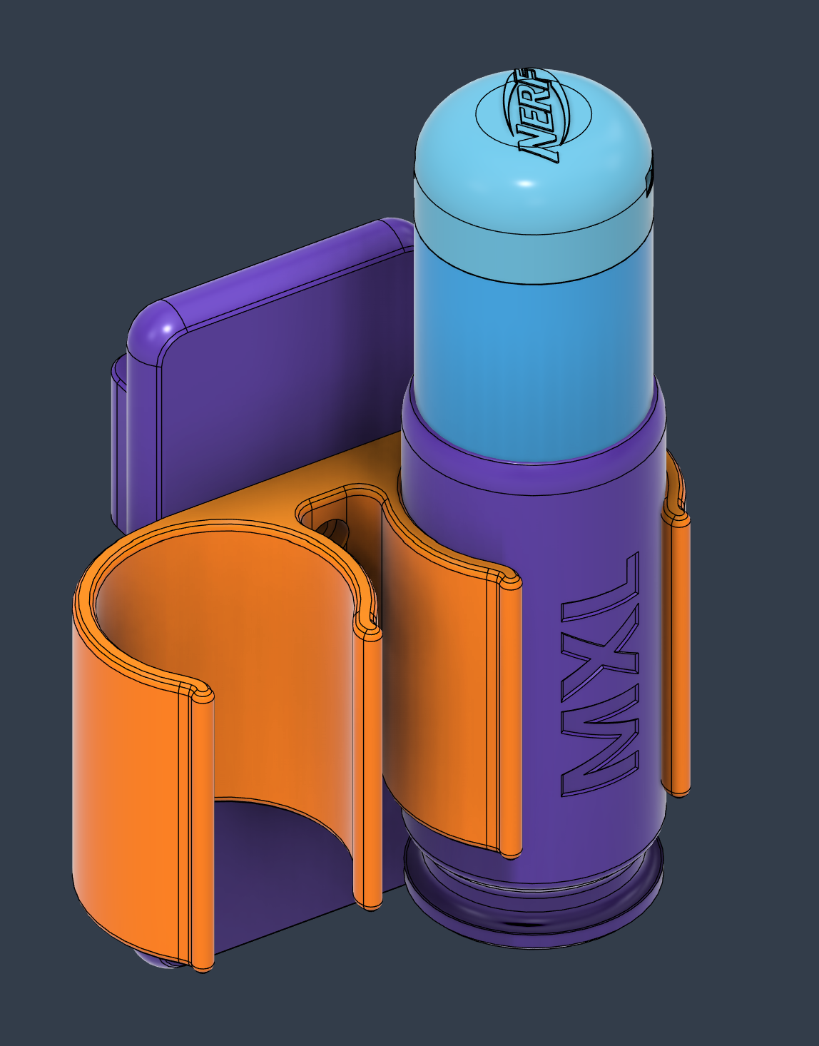 Midlock - Silly Shell and MXL holders por Chance | Descargar modelo STL ...