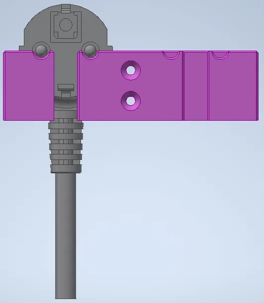 Power Cable Holder by Sparkz | Download free STL model | Printables.com