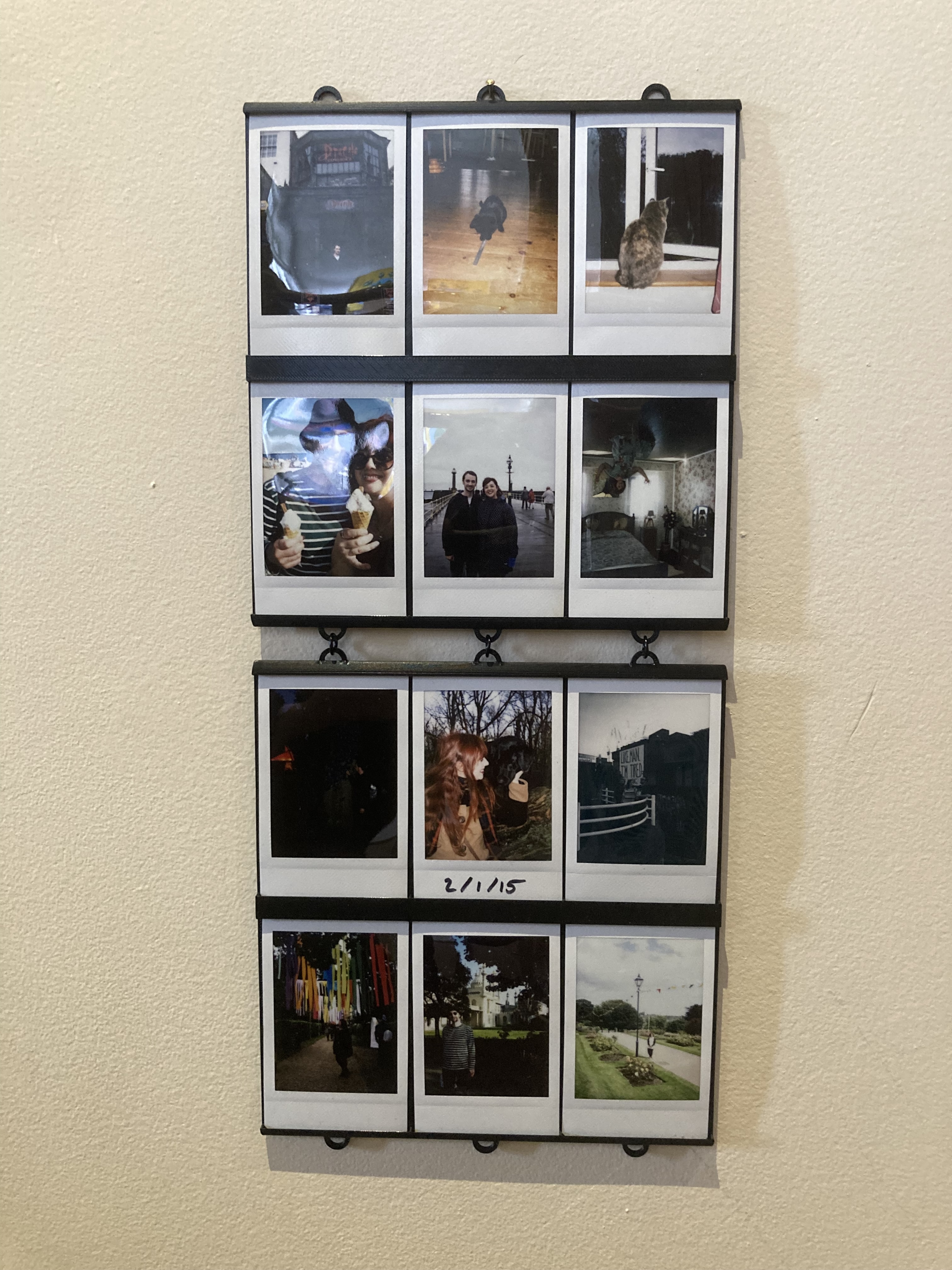 Instax mini modular wall frame by cRckls | Download free STL model ...