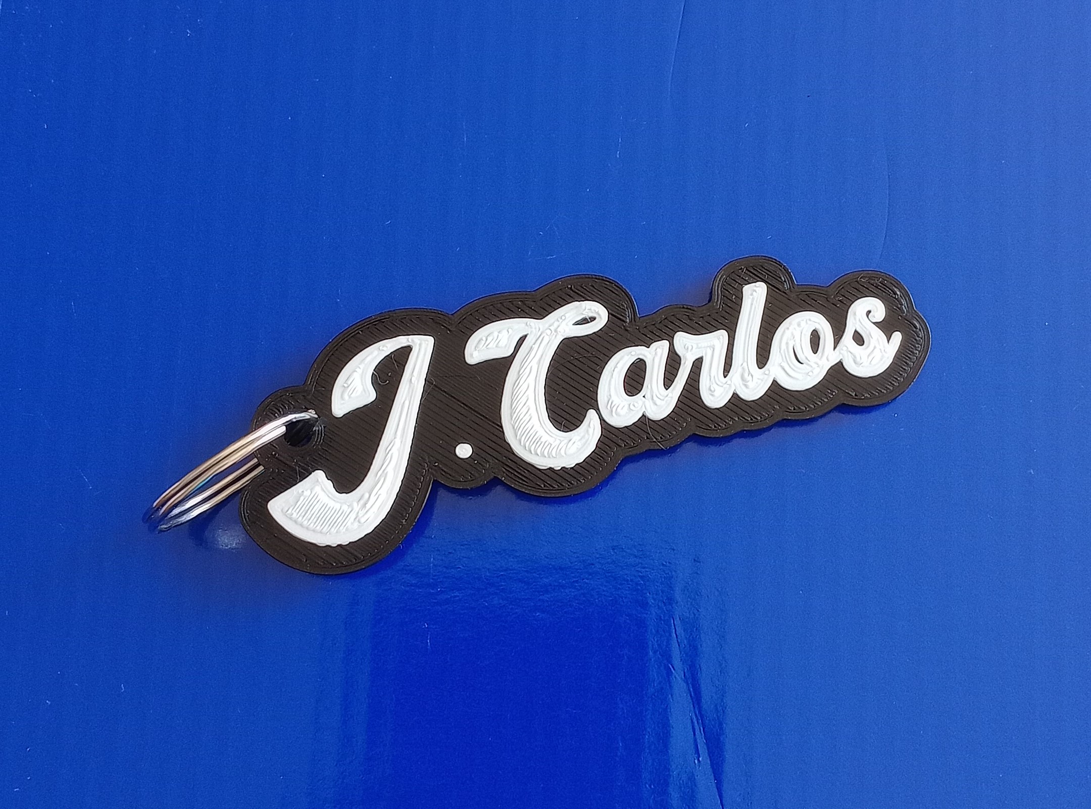 Keychain name J.Carlos by J3Dprinter | Download free STL model ...