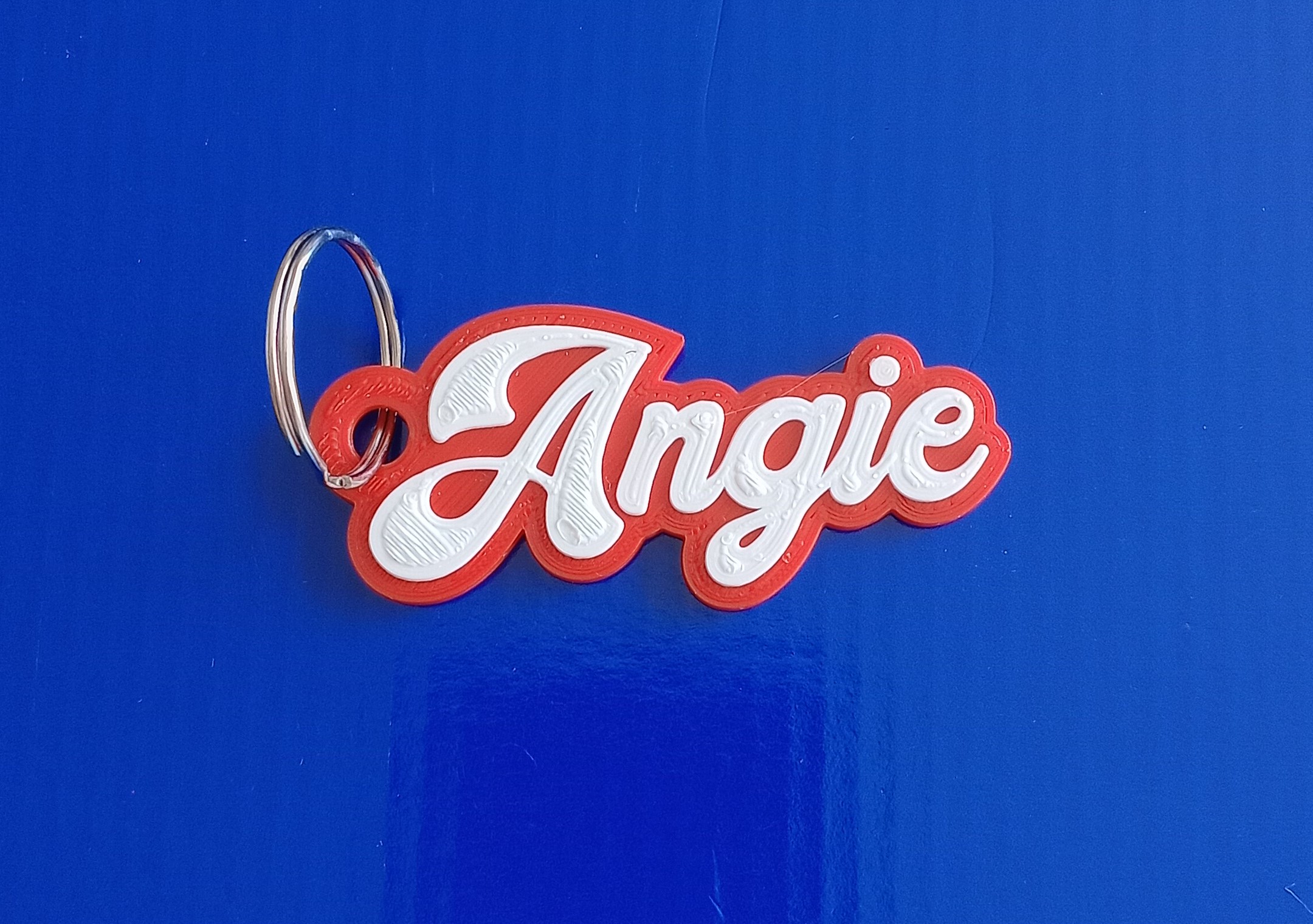 Keychain name Angie by J3Dprinter | Download free STL model ...