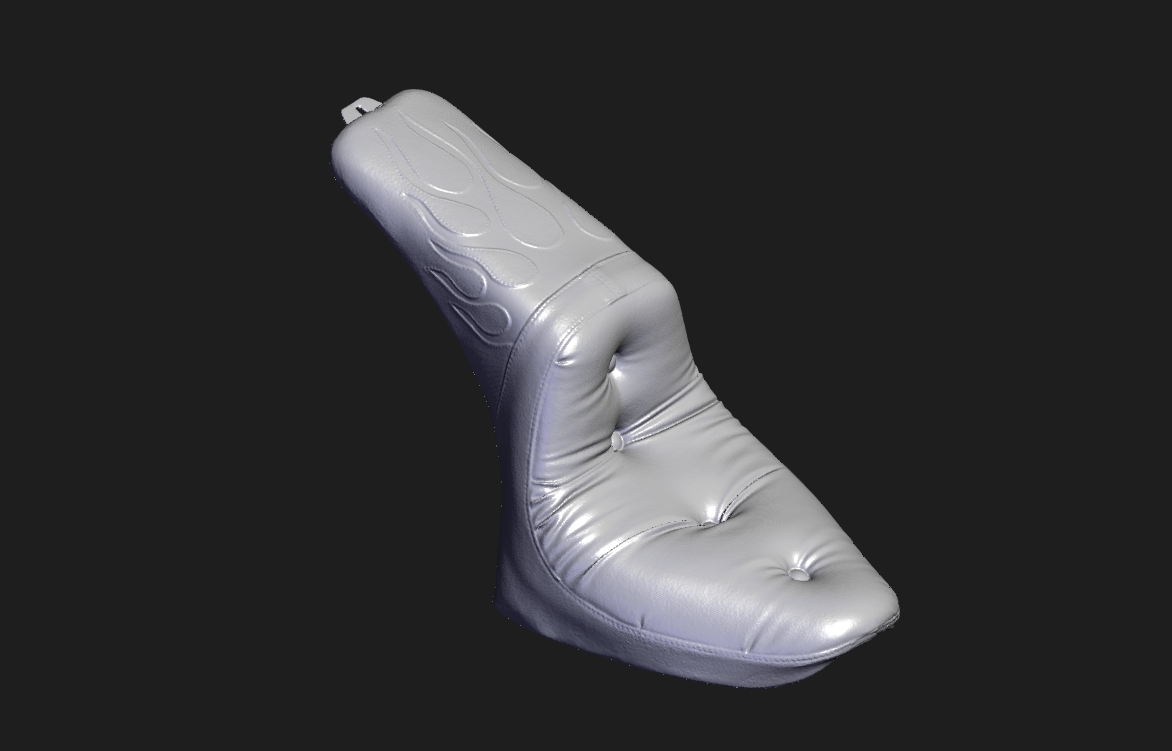 Motorbike Saddle - Captured with RANGE 2 3D Scanner by Revopoint 3D ... Motorbike Saddle - Captured with RANGE 2 3D Scanner by Revopoint 3D ...