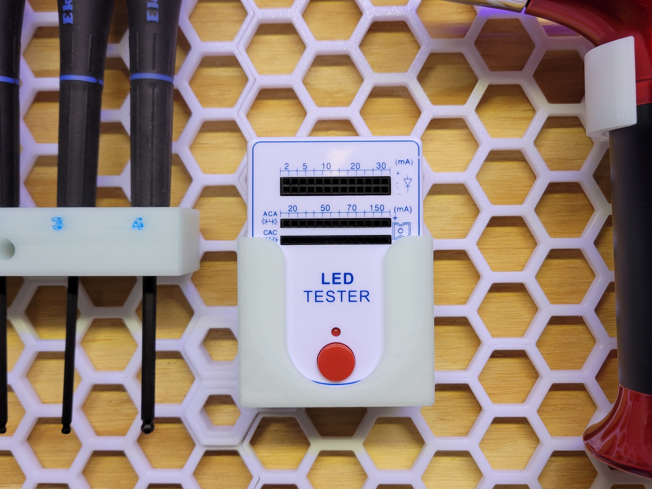HSW New LED Tester Holder by Phil Caruso | Download free STL model ...