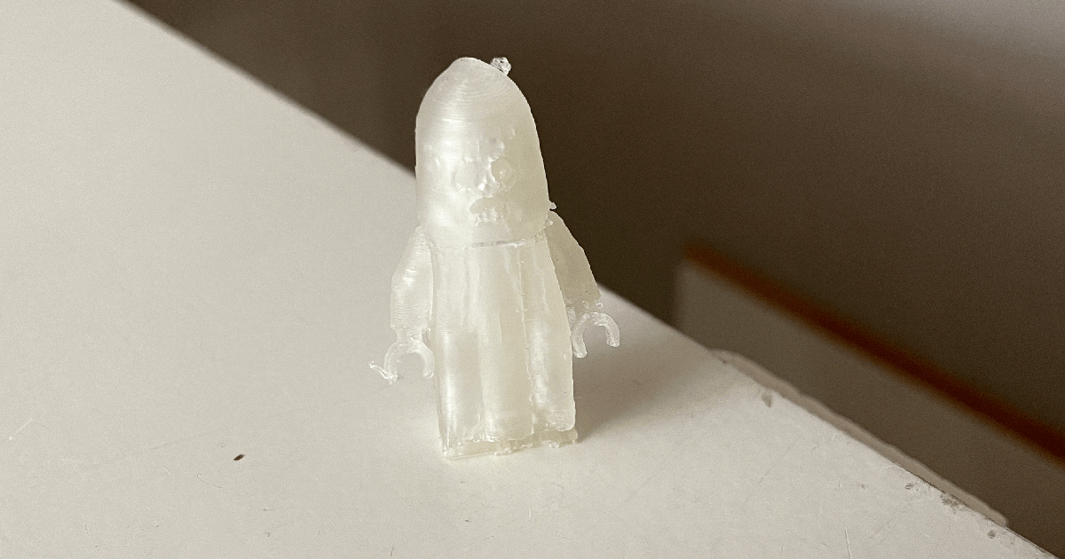 Lego Ghost Minifigure by Alexander joosten | Download free STL model ...
