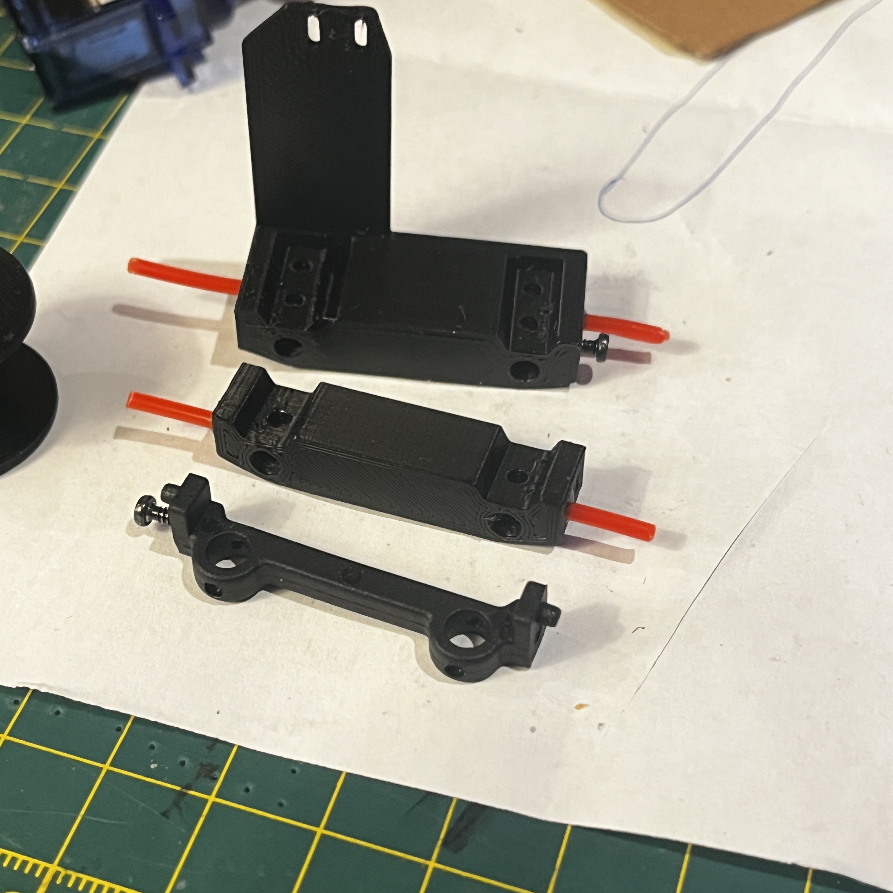 Hobby plus Convoy / Absima CR-18 Servo winch and mount by ...