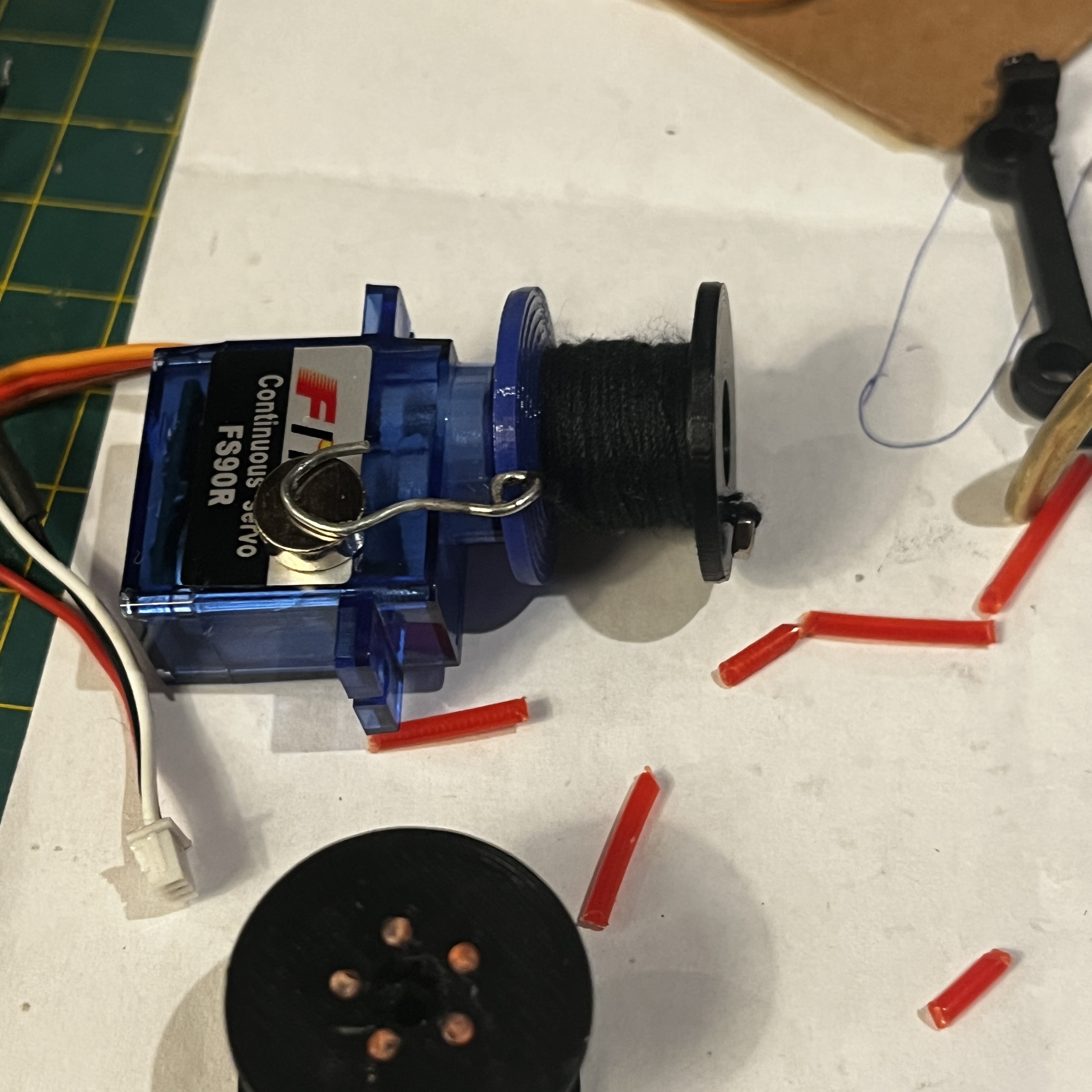Hobby plus Convoy / Absima CR-18 Servo winch and mount by ...