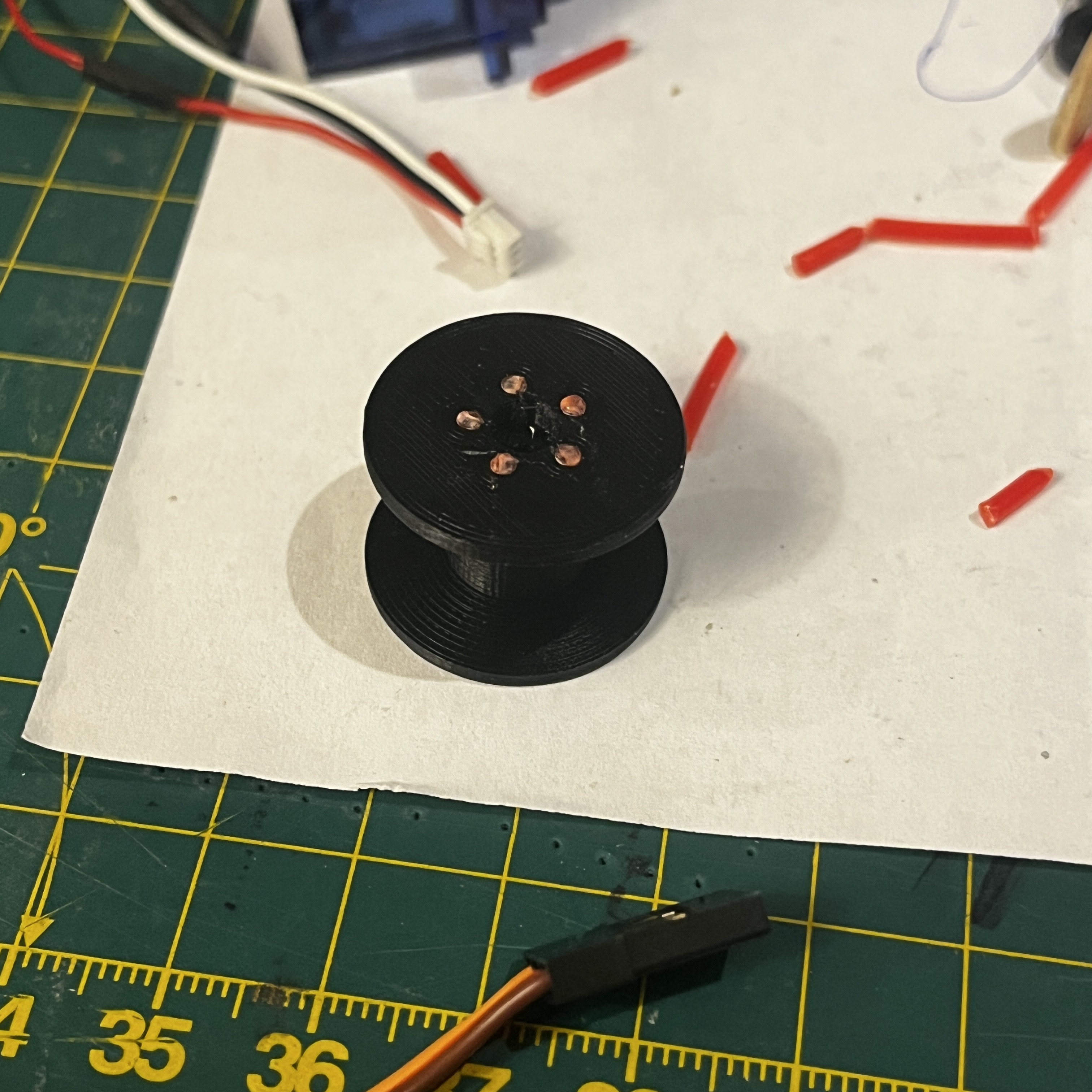 Hobby plus Convoy / Absima CR-18 Servo winch and mount by ...