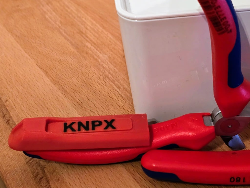 Customizable label for "Knipextend" Pliers by Knipex by 3DJupp ...
