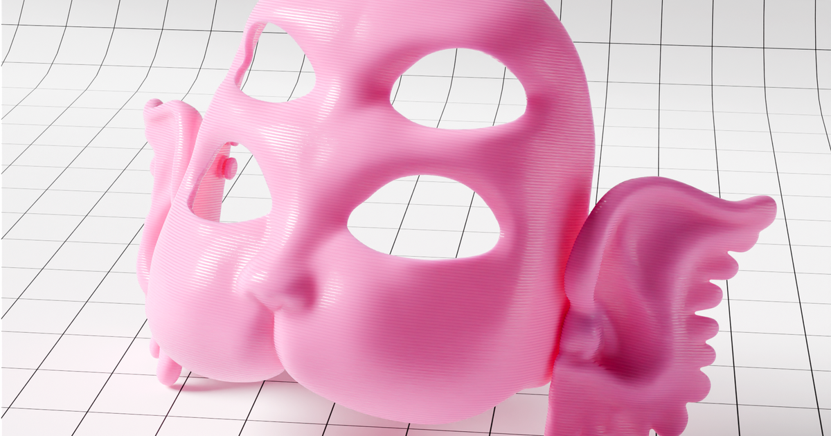 Melanie Martinez's Portals Mask 3D Printed Cry Baby Nymph Cosplay Mask ...