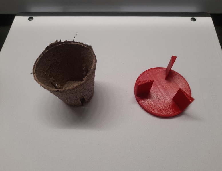 Peat pot hole puncher by Max Qian | Download free STL model ...