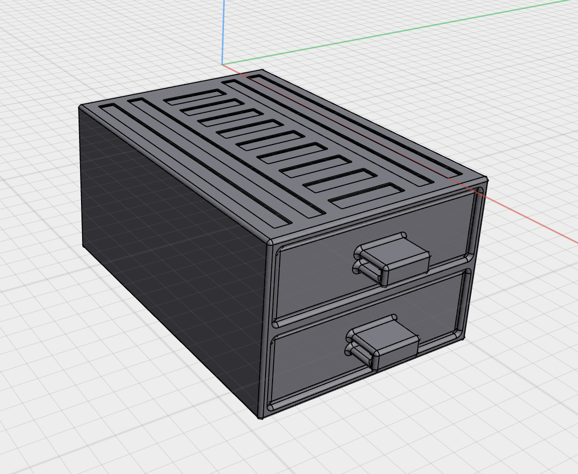 Desk Box by julian | Download free STL model | Printables.com
