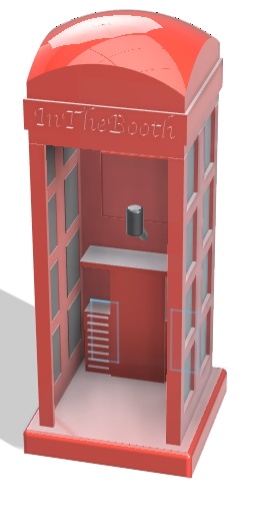 British Phone Booth, but a recording studio by Noam Futo | Download ...