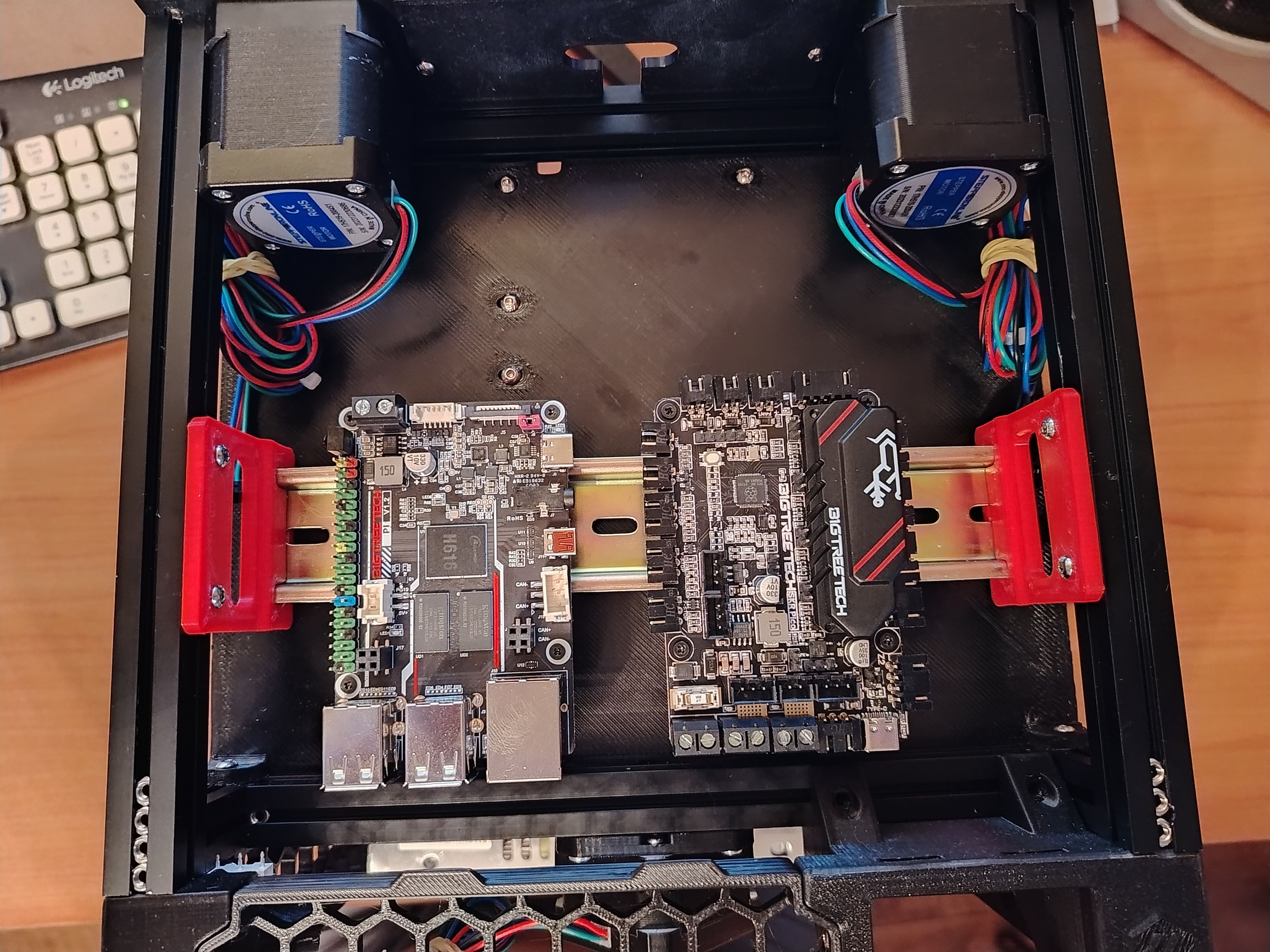 BTT Pi V1.2 and SKR Pico Bracket for Din rail by Александр Фокин ...