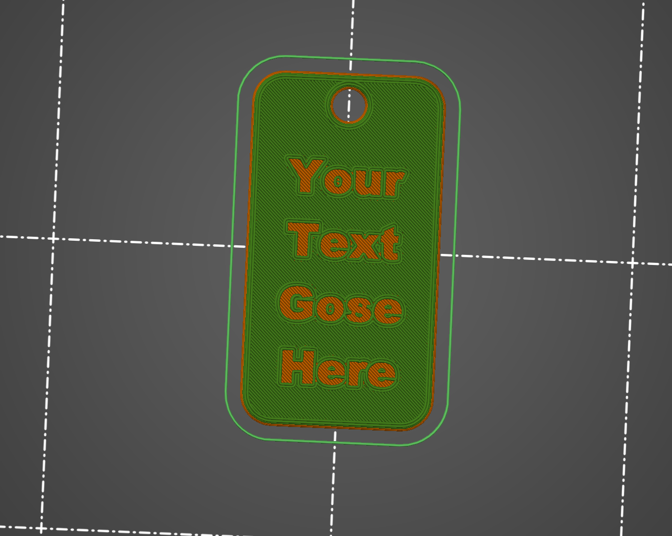 Two-Sided Customizable Dog Tag (Fusion 360) by Devise3D | Printables Store