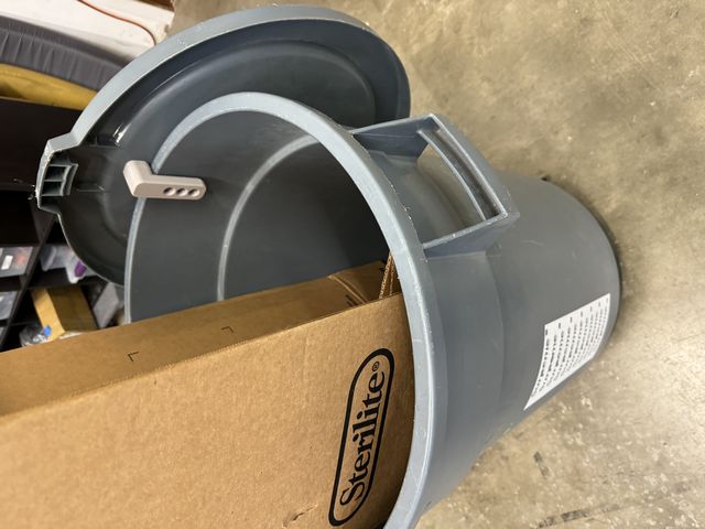 Garbage Can Lid Hook w/ Heat-Set Threaded Insert by Timothy Prestero ...