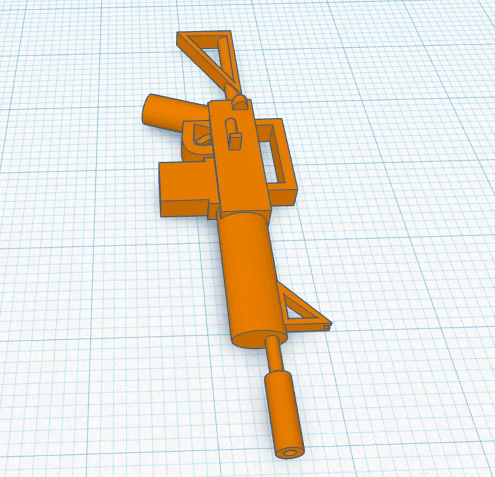 Lego Ar 15 by Master Maker | Download free STL model | Printables.com