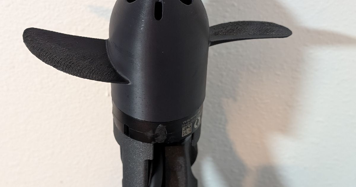 "M500" weedless propeller by Tony White | Download free STL model ...