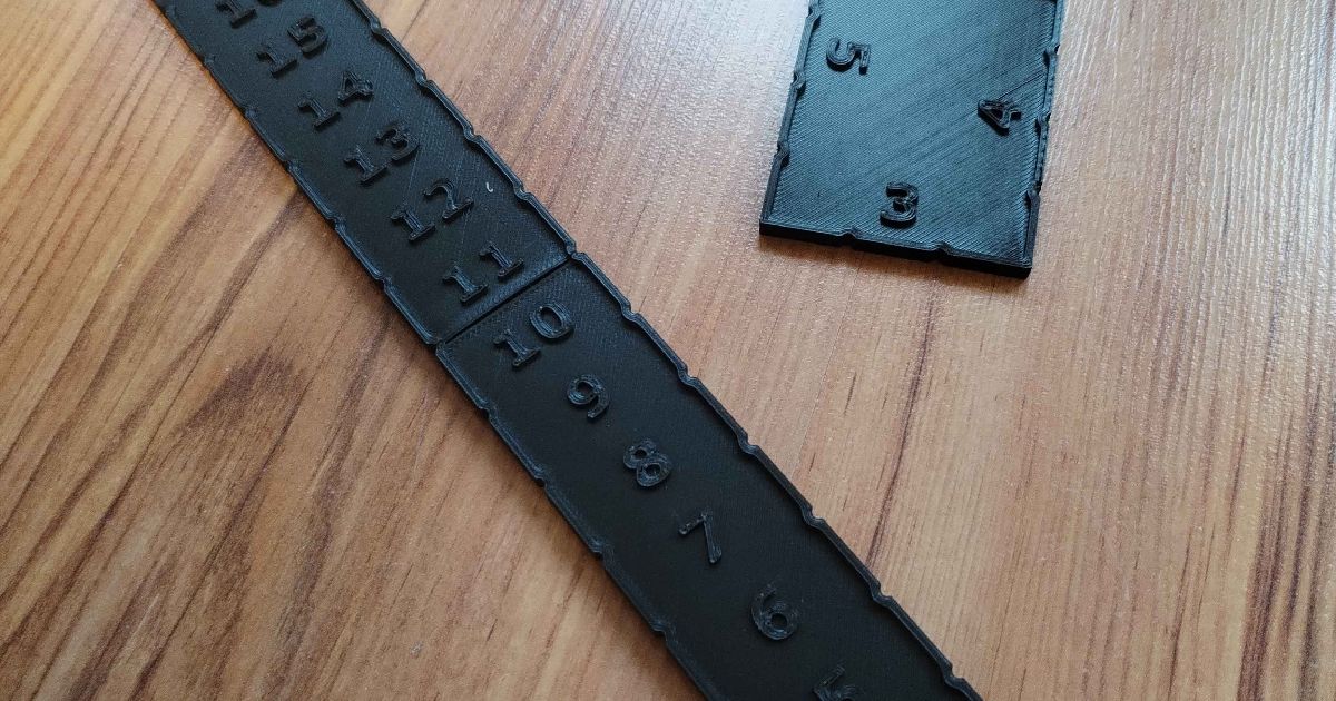 Warcrow Range Ruler Tabletop by Khain | Download free STL model ...