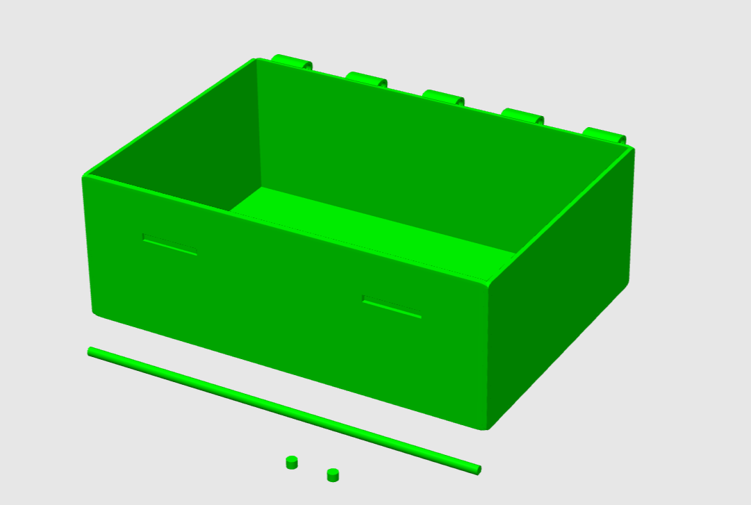 Simple Snack Box by Rott3D | Download free STL model | Printables.com