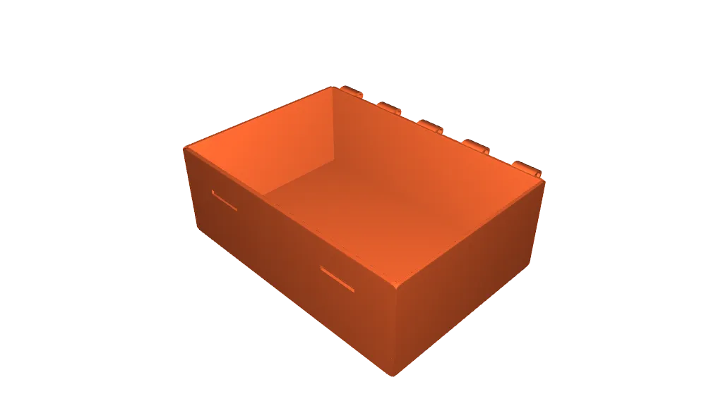 Simple Snack Box by Rott3D | Download free STL model | Printables.com