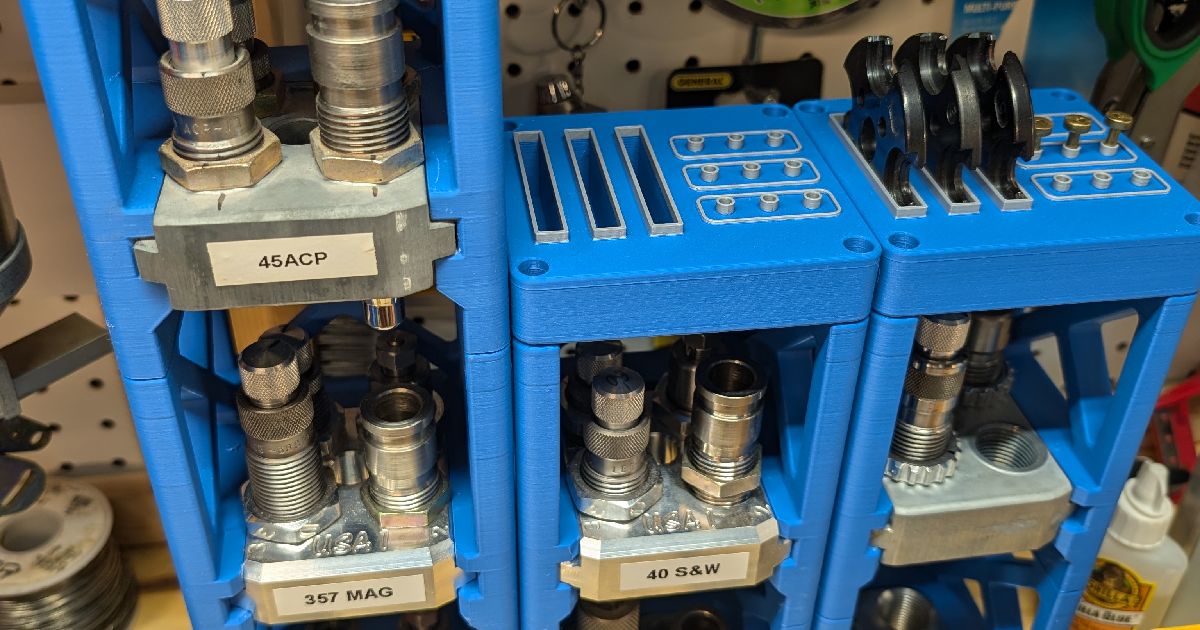 Dillon Toolhead Organizer by Tim McCord | Download free STL model ...