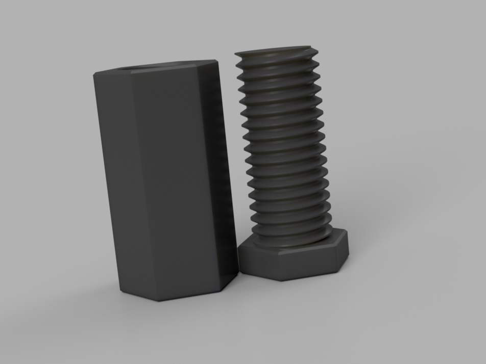 Small GPU Support "Screw" by Antony | Download free STL model ...