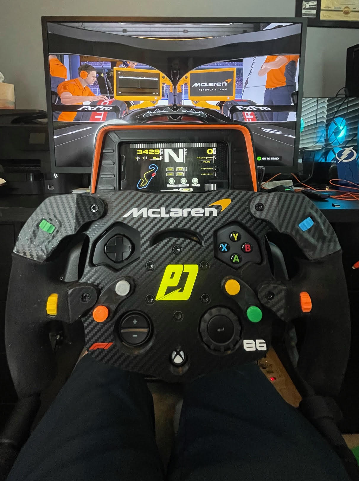 Logitech G923 iPhone 11 Mount for HUD by Coolbruh | Download free STL ...