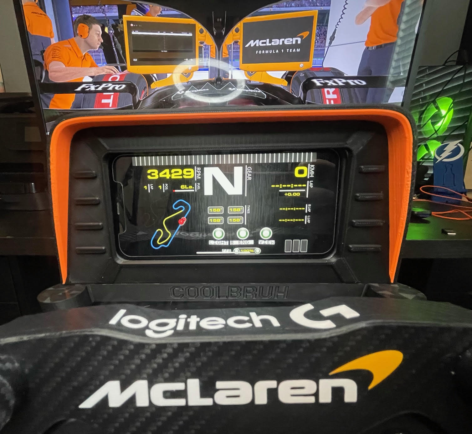 Logitech G923 iPhone 11 Mount for HUD by Coolbruh | Download free STL ...