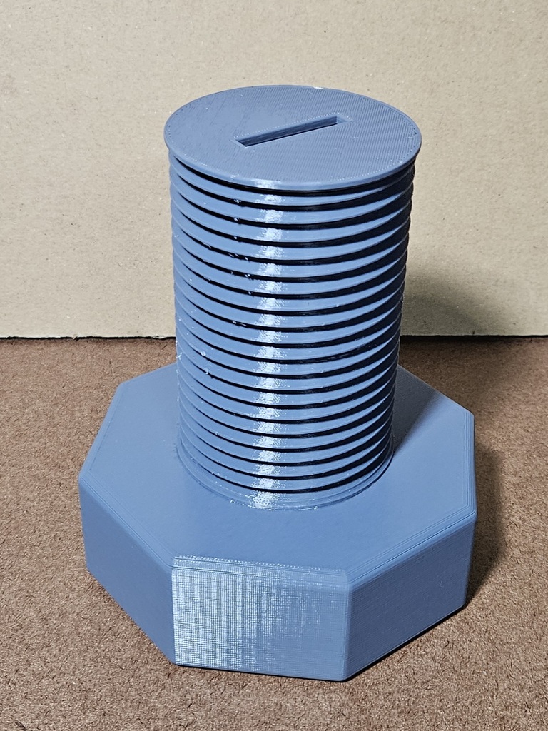 Big Bolt Bank by cabbage63 | Download free STL model | Printables.com