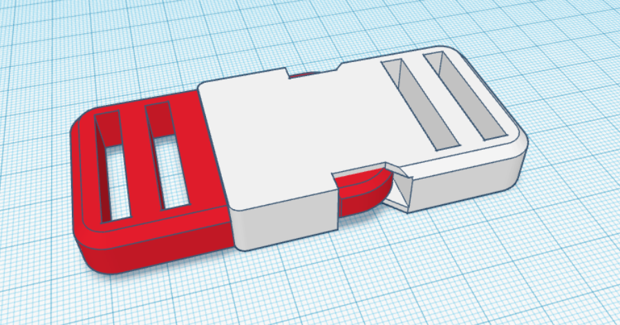 Buckle replacement for bags or suit cases by M2PK | Download free STL ...