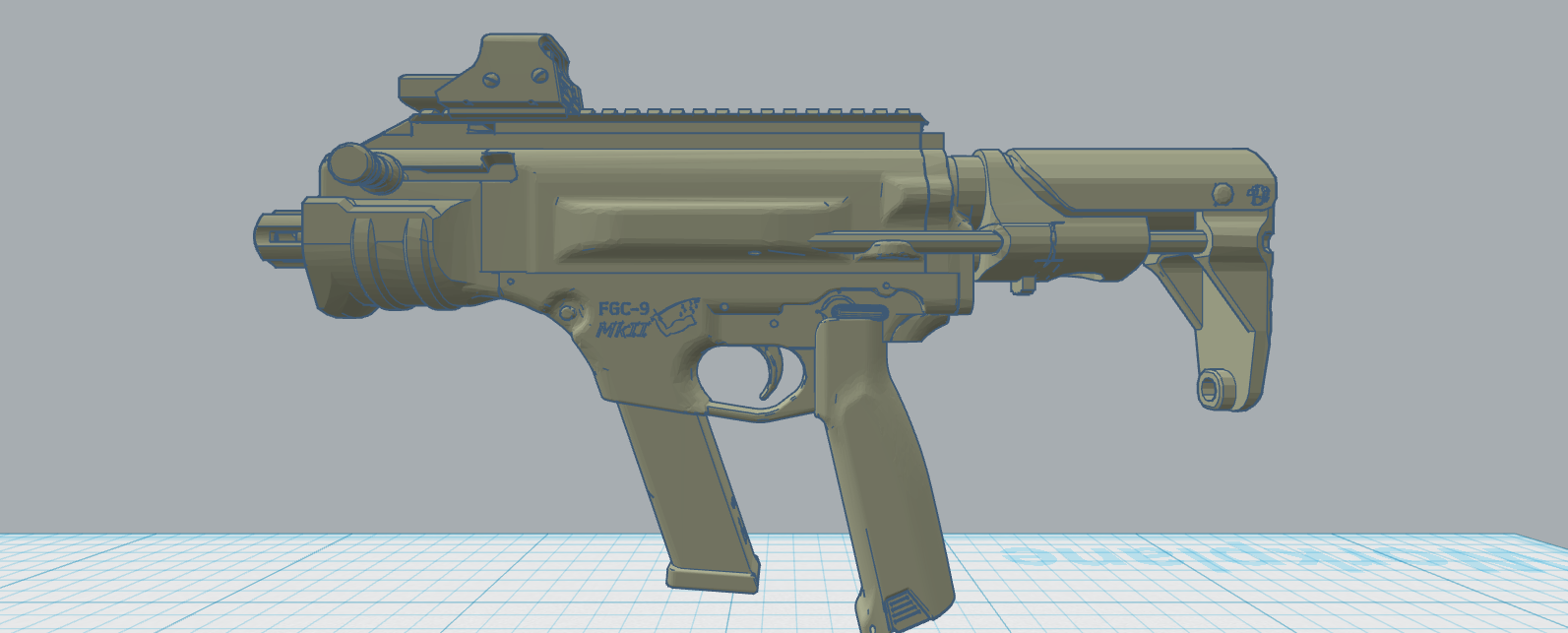 FGC9 for Dummy 13 Weapon 4 by Peter Ennist | Download free STL model ...