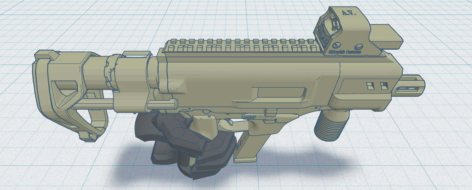 FGC9 for Dummy 13 Weapon 6 by Peter Ennist | Download free STL model ...