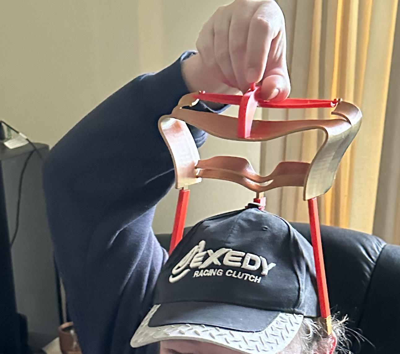 F1 Rear wing for a Cap by crash135247 | Download free STL model ...