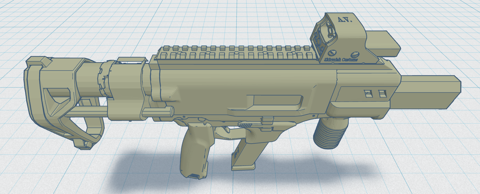 FGC9 for Dummy 13 Weapon 7 by Peter Ennist | Download free STL model ...
