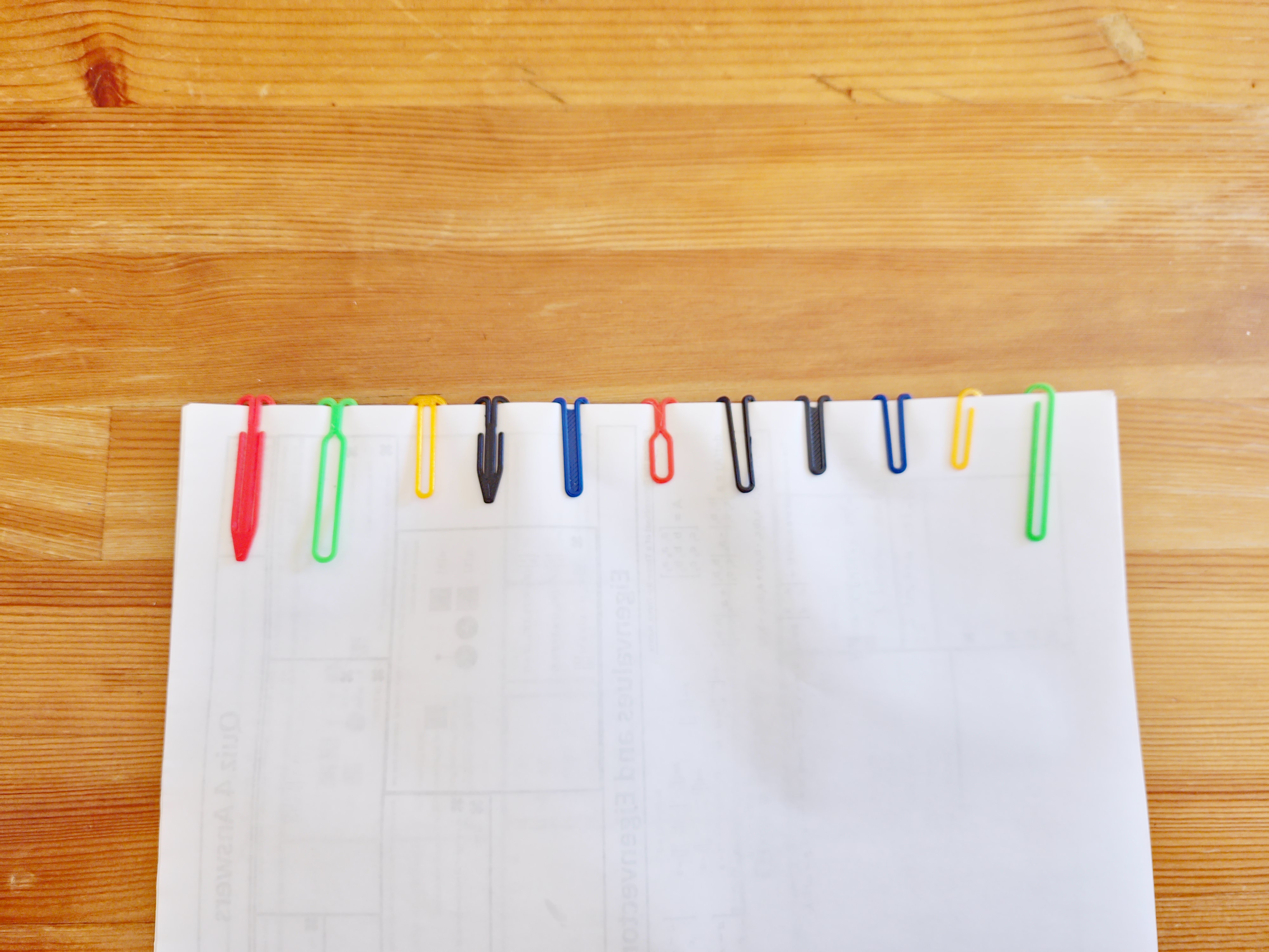 Paper Clip Assortment by Print3D Pilot | Download free STL model ...