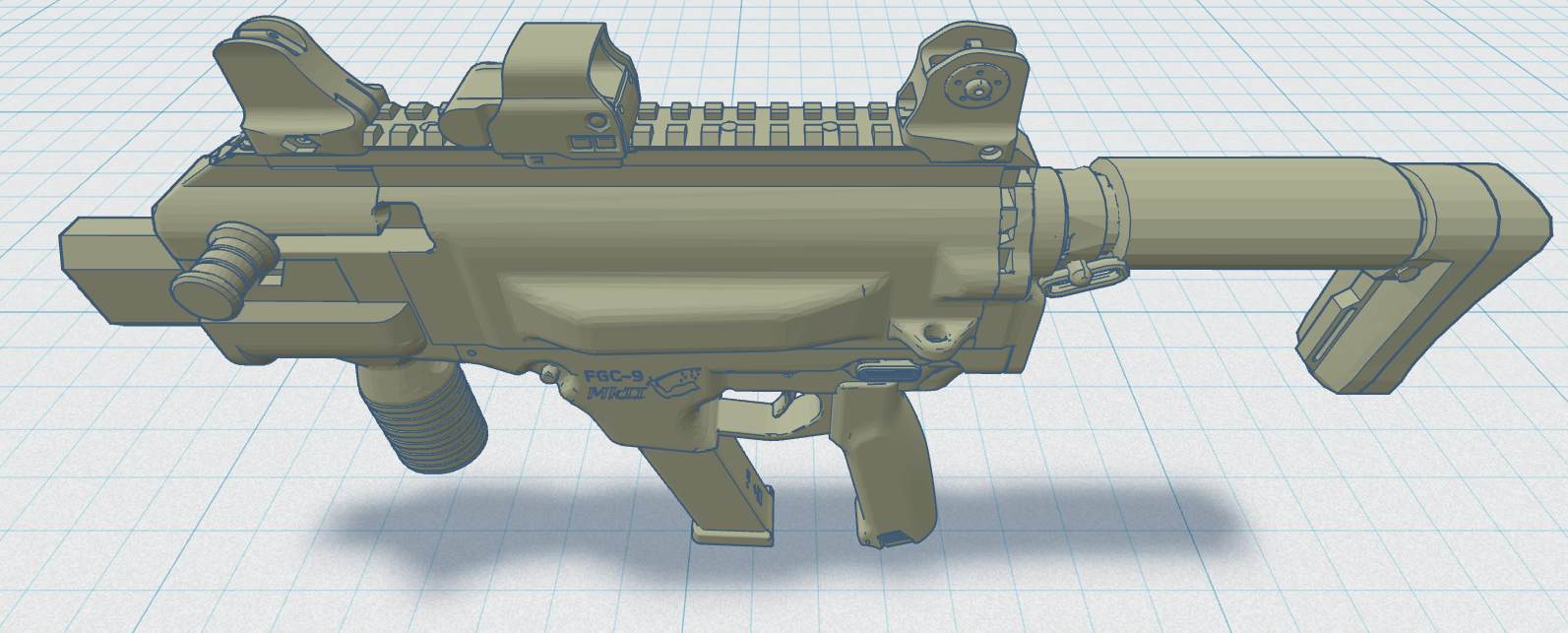 FGC9 for Dummy 13 Weapon 10 by Peter Ennist | Download free STL model ...