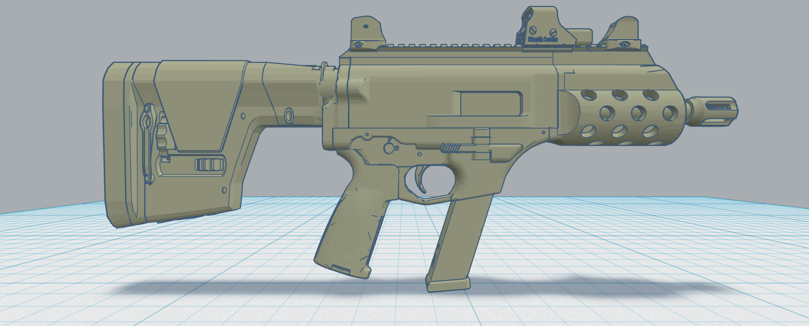 FGC9 for Dummy 13 Weapon 11 by Peter Ennist | Download free STL model ...