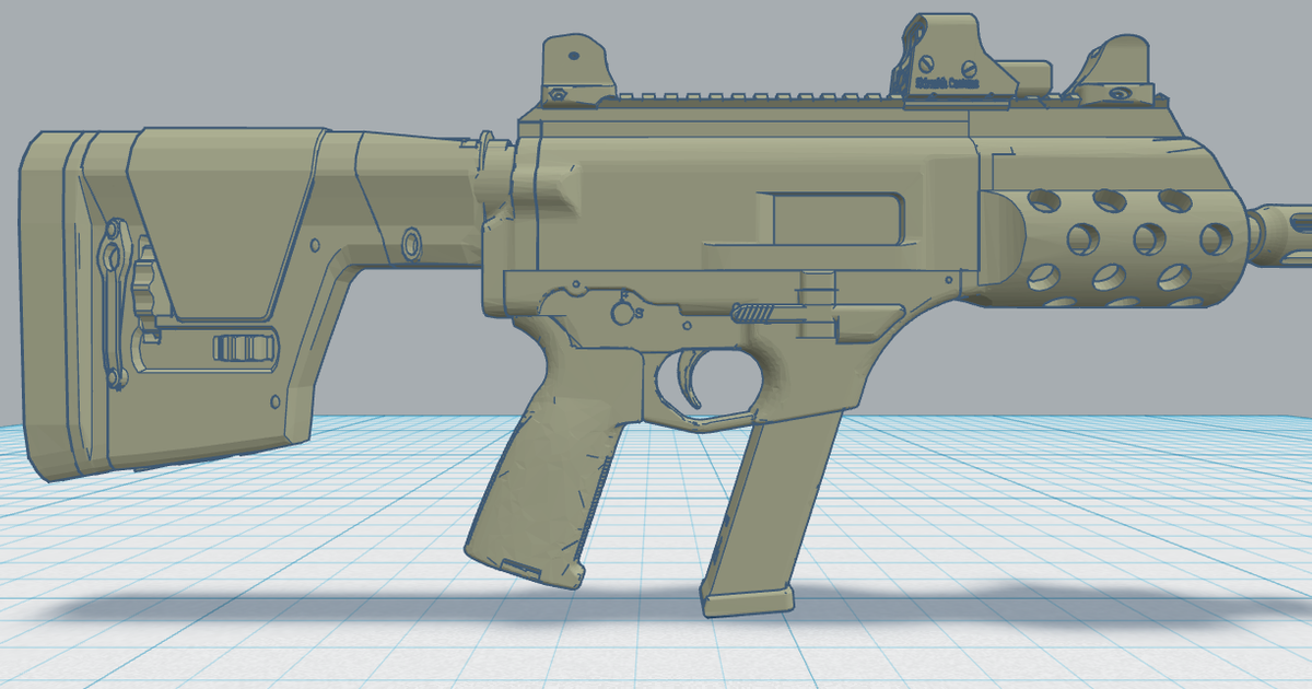 FGC9 for Dummy 13 Weapon 11 by Peter Ennist | Download free STL model ...