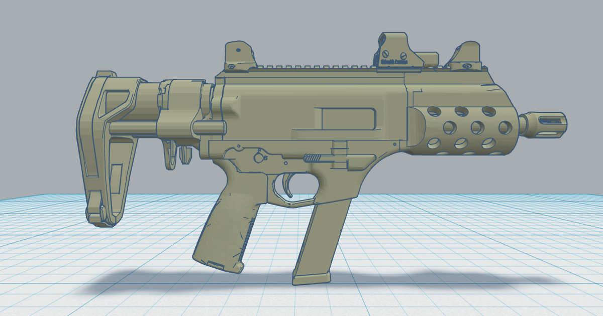 FGC9 for Dummy 13 Weapon 13 by Peter Ennist | Download free STL model ...