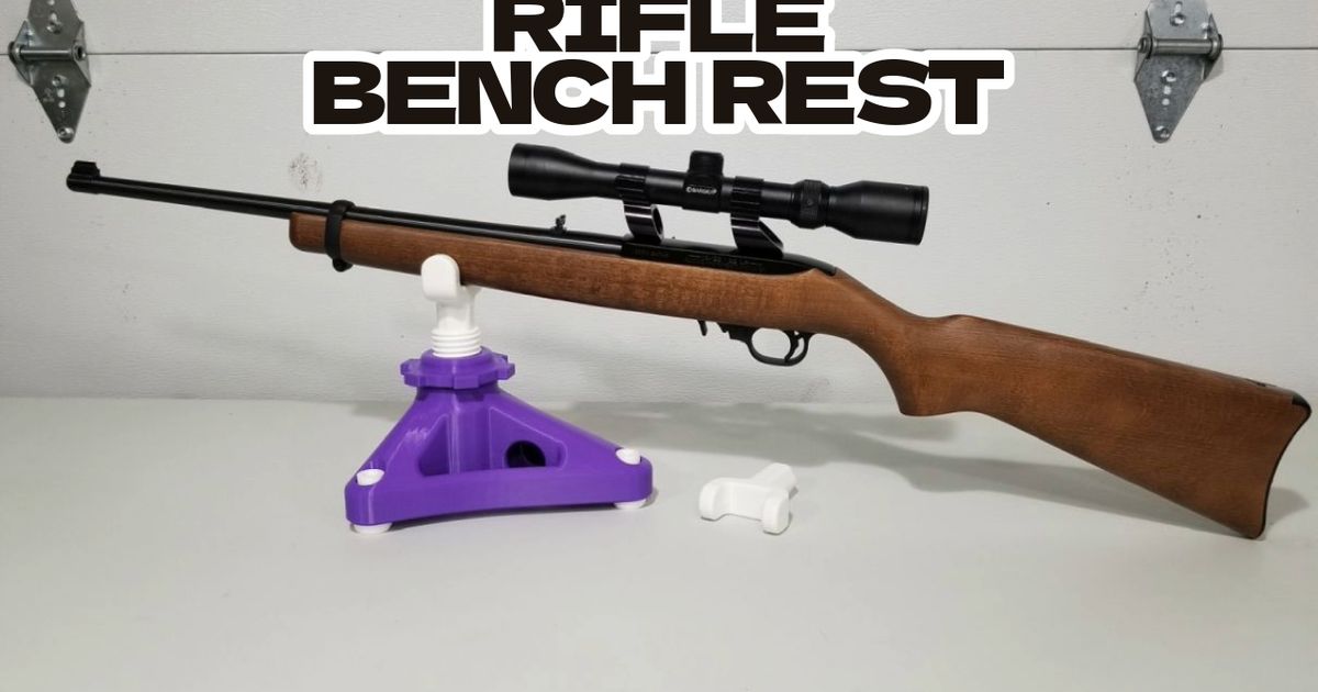 Rifle Bench Rest Assembly by Sanford Prime | Download free STL model ...