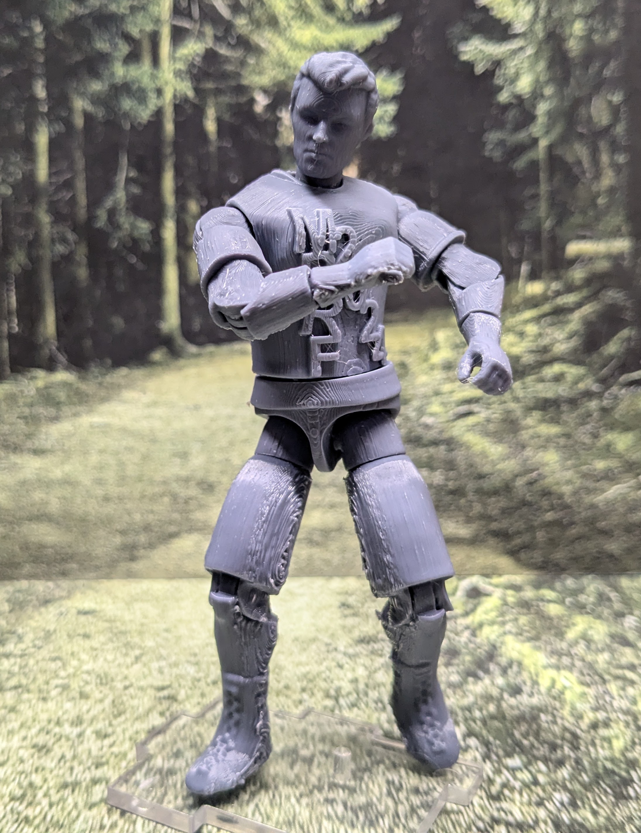 FigBash Articulated Print-in-Place Customizable Action Figures. Early ...