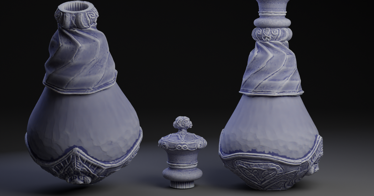 Magic Potion Bottle #2 by Peter Farell | Printables Store