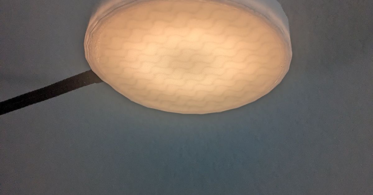 90mm book lamp diffuser by Tyler Millington | Download free STL model ...