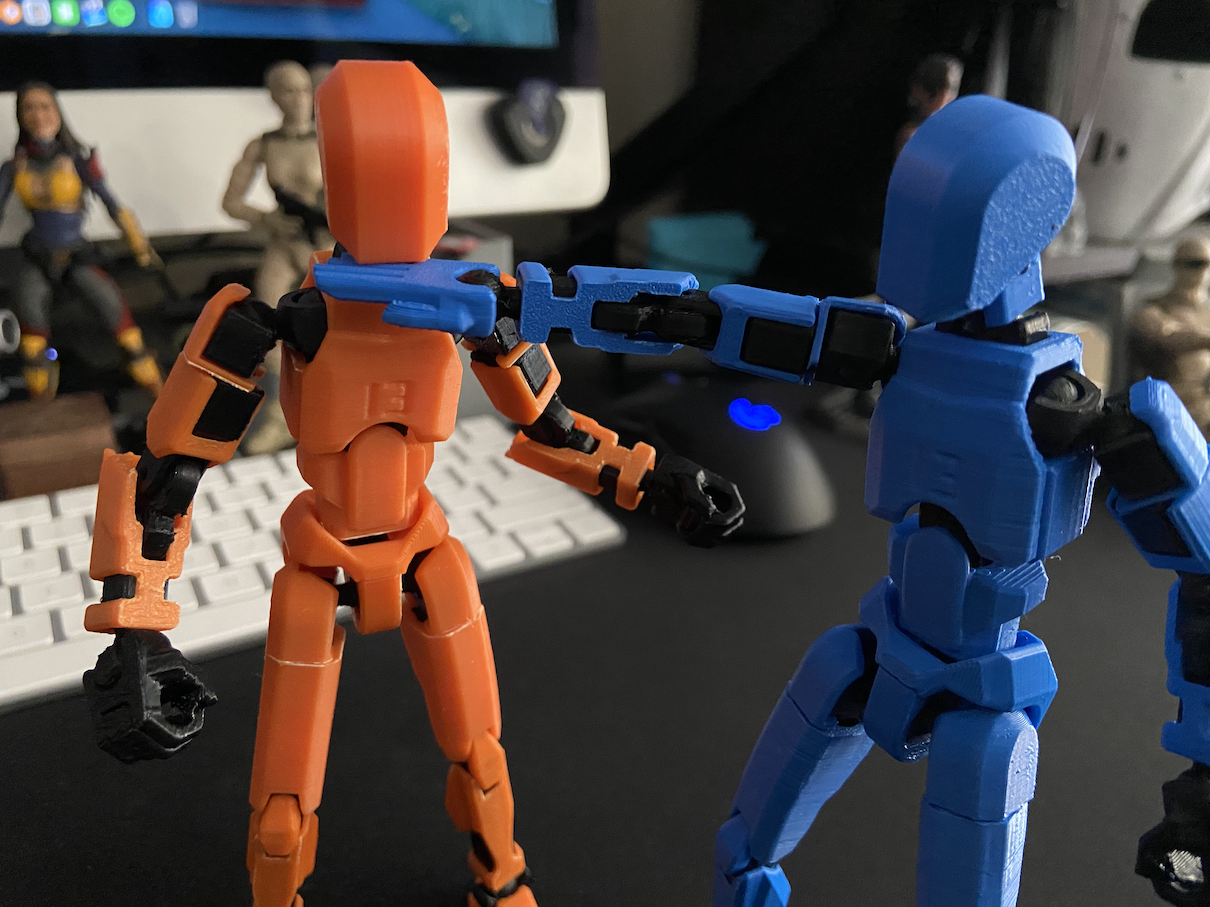 Dummy 13 Knife Hands by jfine427 | Download free STL model | Printables.com