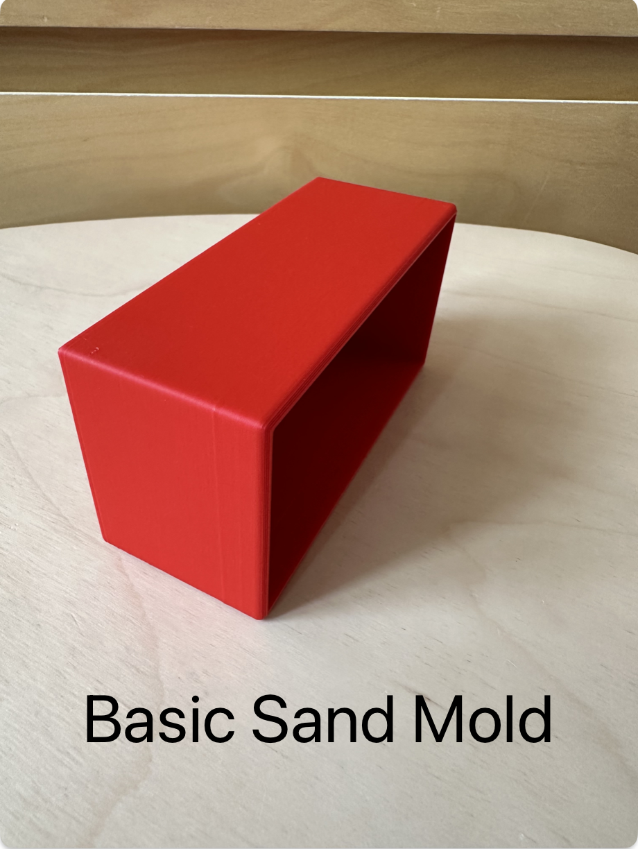 Basic Sand Mold by Jakub Dítě | Download free STL model | Printables.com