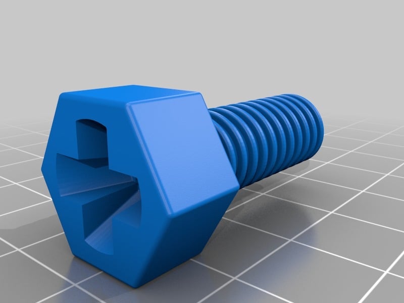 Toy screw by yx Z | Download free STL model | Printables.com