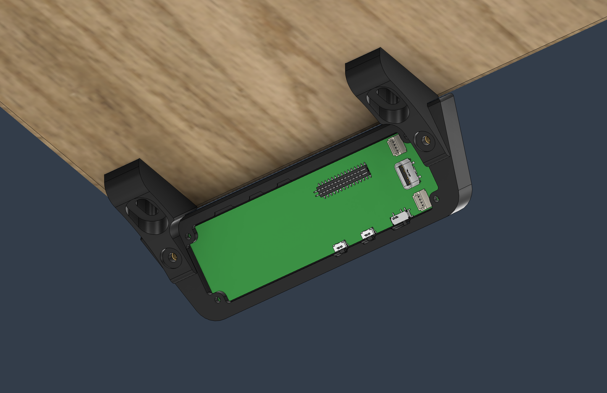 Desk Mount for Lilygo T-Display-S3 Long Touchscreen (ESP32-S3) by ...