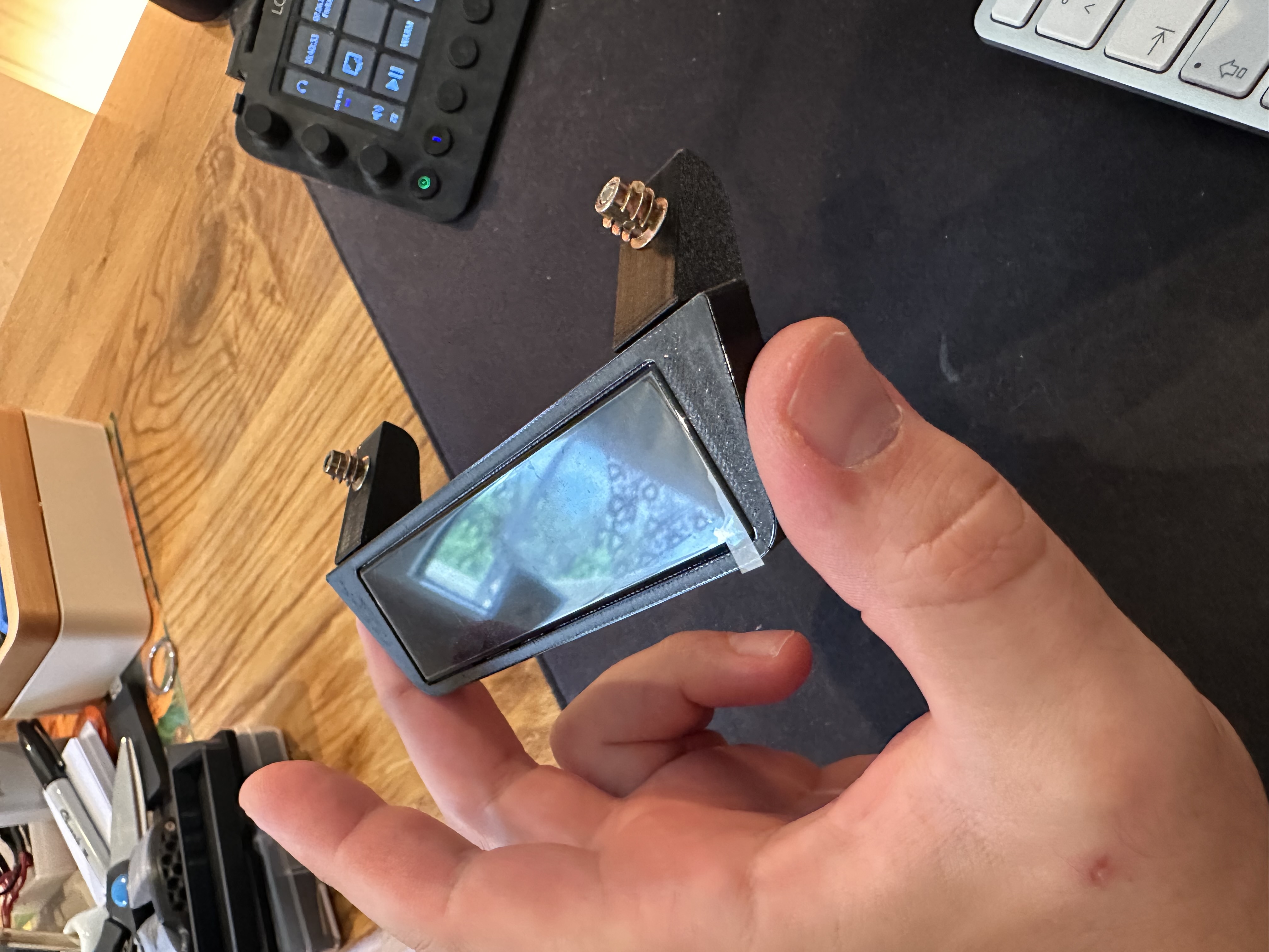 Desk Mount for Lilygo T-Display-S3 Long Touchscreen (ESP32-S3) by ...